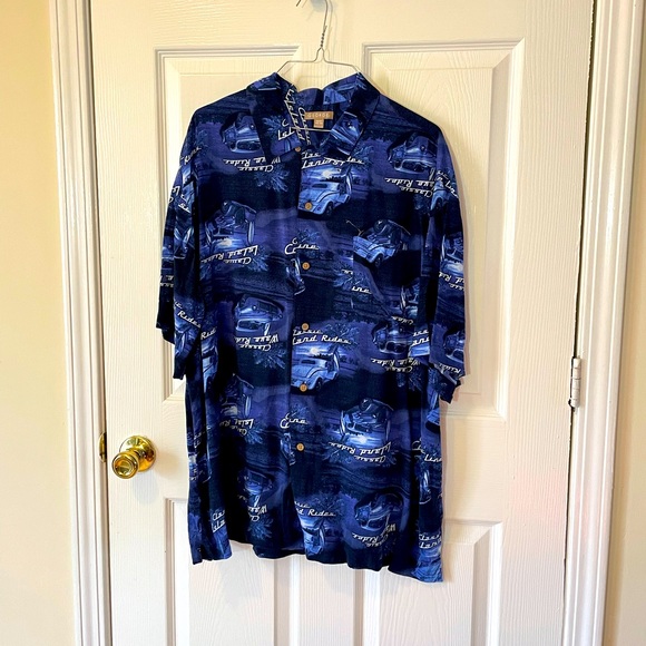 George | Shirts | George Classic Cars Button Up Shirt W Color Extra C ...